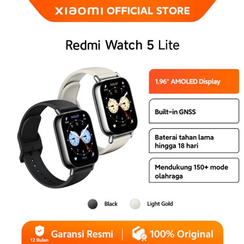 Xiaomi Redmi Watch 5 Lite 196 Amoled Display Built In Gnss