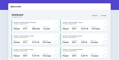 Home Assistant Addon Scrutiny Smart Dashboard Home Assistant Os