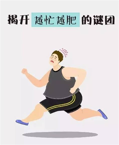 越忙越胖过劳肥