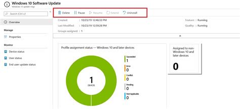 Microsoft Intune Not Able To Retrieve The Update Rings For Windows 10 And Later Assignment