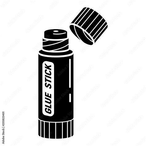 glue stick icon simple illustration of glue stick vector icon for web design isolated on white