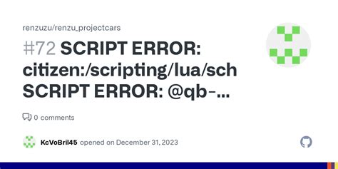 Script Error Citizenscriptingluaschedulerlua739 Script Error