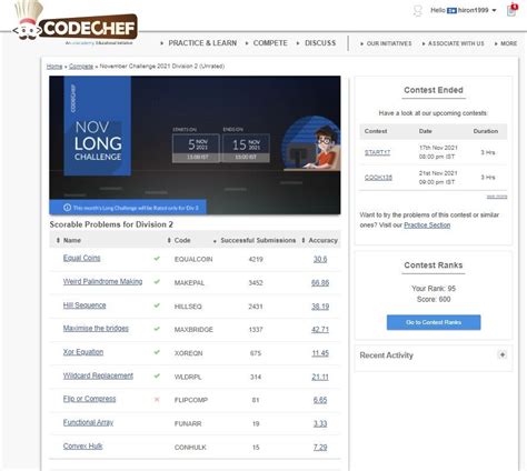 Hiron Saha On Linkedin Programming Coding Codechef Learning Like