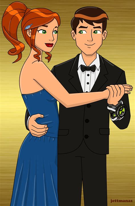 Ben And Gwen By Jettmanas On Deviantart