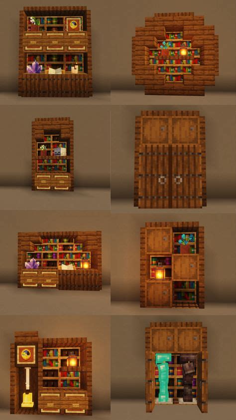 Minecraft Bookshelf Ideas