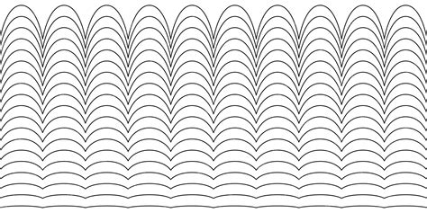 Premium Vector A Set Of Wavy Zigzag Horizontal Wiggly Lines