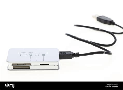 Memory Card Reader Stock Photo Alamy