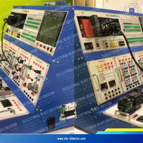 PLMS EBC TRAINER PLC MITSUBISHI MELSEC Q HMI Ebc Didactic Com