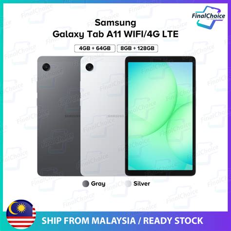 Samsung Galaxy Tab A11 Wifi 4g Lte 4gb 64gb 8gb 128gb Original