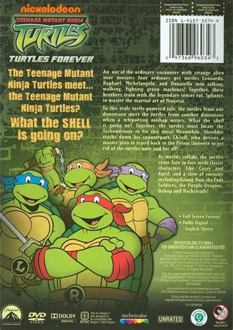 Teenage Mutant Ninja Turtles Turtles Forever Dvd 2010 Dvd Empire