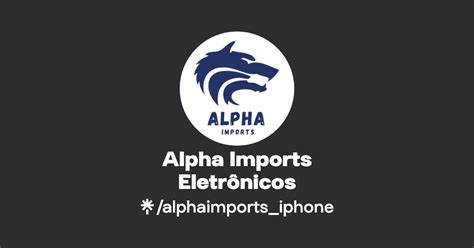 Alpha Imports Eletrônicos Linktree