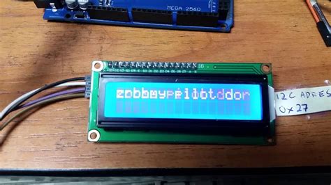 bascom avr lcd i2c arduino uno 328p lcd 2x16 i2c youtube