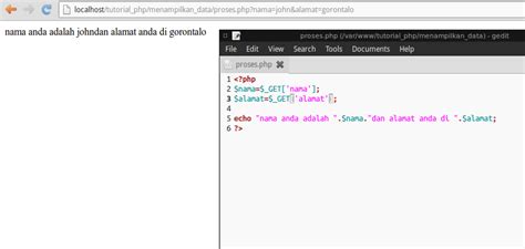 Tutorial Belajar Dasar Php Cara Menampilkanmenangkap Dan