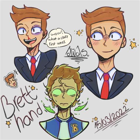 Brett Hand Ilustraciones Fanart