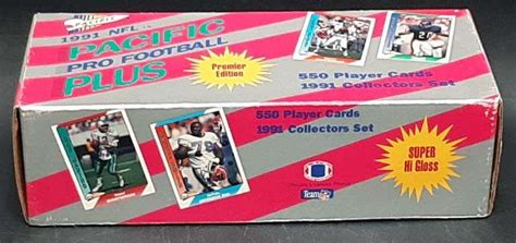 Ag Nfl Player Card Collection 1991 Pacific Pro Football Plus Kraft