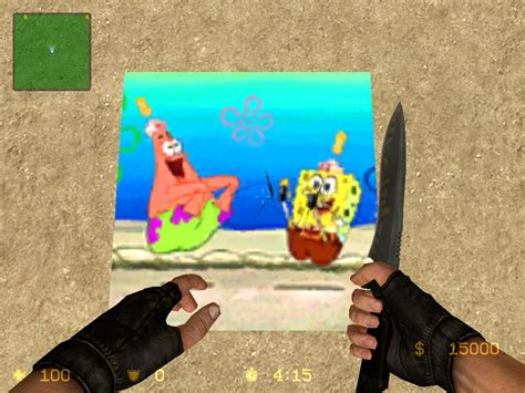 5 Spongebob Animated Sprays Counter Strike Source Sprays