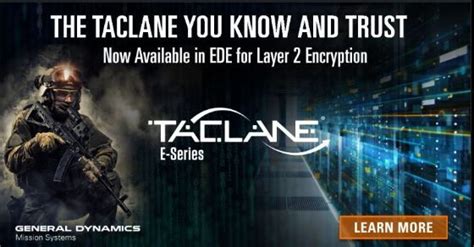 Taclane Es10 Kg 185a Encryptor General Dynamics Mission Systems General Dynamics Mission