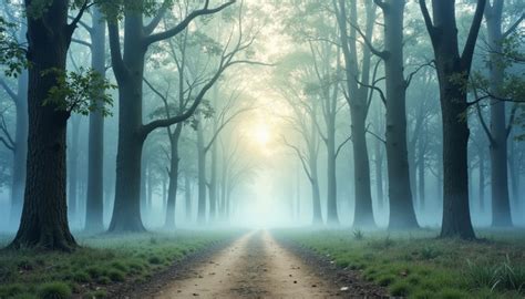 Free Misty Forest Path Image Misty Forest Path Download At Stockcake