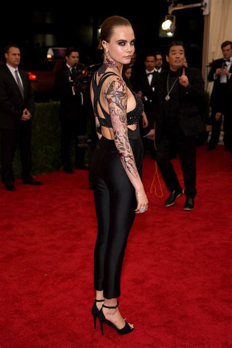 Cara Delevingne At Met Gala 2015 In New York Hawtcelebs