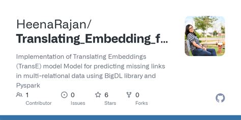 Github Heenarajantranslatingembeddingformodellingmulti