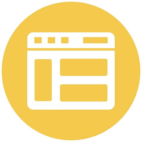 Premium Vector Website Layout Vector Illustration Style