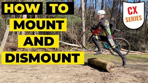 How To Mount And Dismount Like A Cyclocross Pro Matteos Cx Series Ep1