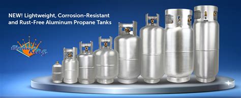 Flame King 10lb Aluminum Propane Tank With Opd Valve