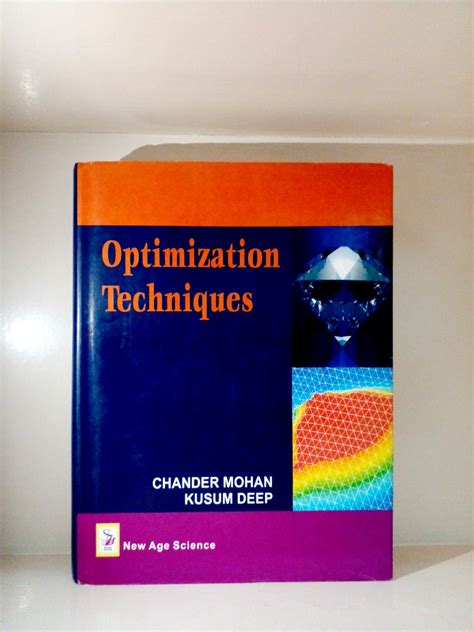 Optimization Techniques Hobbies And Toys Books And Magazines Textbooks