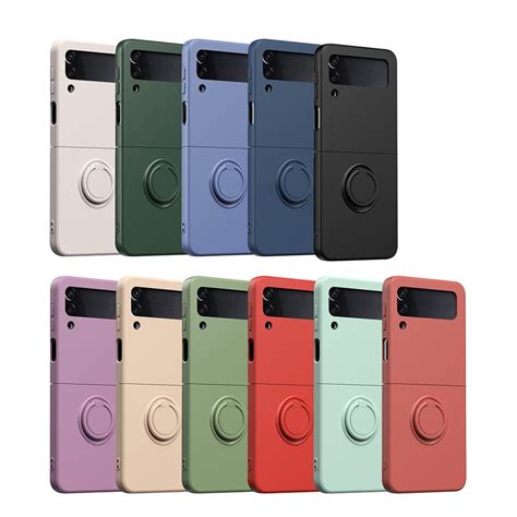 Jual Casing Soft Case Samsung Galaxy Z Flip Samsung Z Flip G Model Lipat Dengan Ring Holder