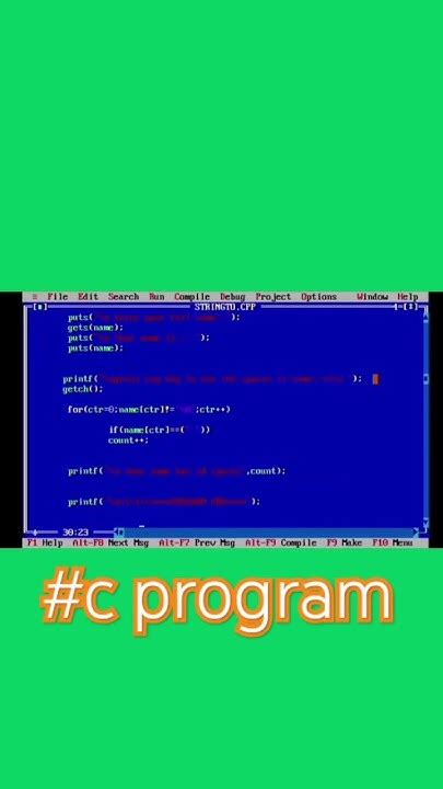Program To Count Spaces In Stringviralvideo Computer Coding Reels Correctcoding Youtube