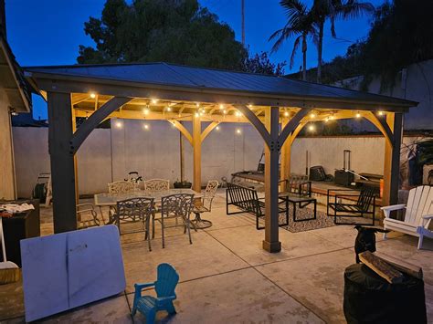 Costco Gazebo 12x20 R Landscaping