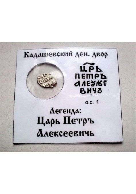 Купить монету Петра I на подарок коллекционеру историку собирателю в ...