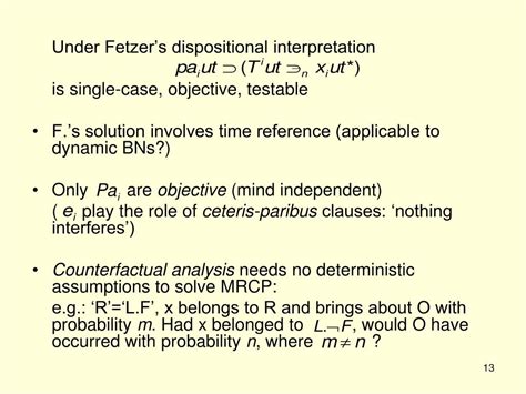 Ppt Fetzers Solution To The Reference Class Problem Causality Probability And Ppt Fetzers Solution To The Reference Class Problem Causality Probability And