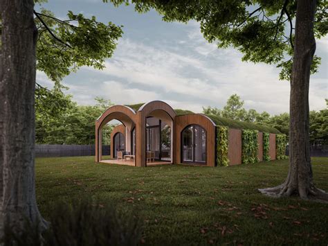 Modern Underground Modular Concrete Prefabricated Homes Revonia