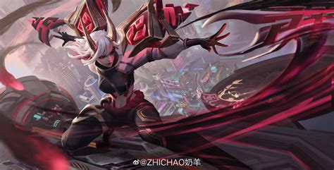 Zhichao Inkshadow Kaisa Champions League Of Legends Game Concept Art League Of Legends