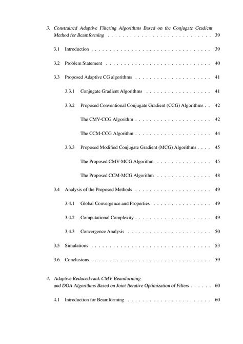 Array Signal Processing Algorithms For Beamforming And Direction