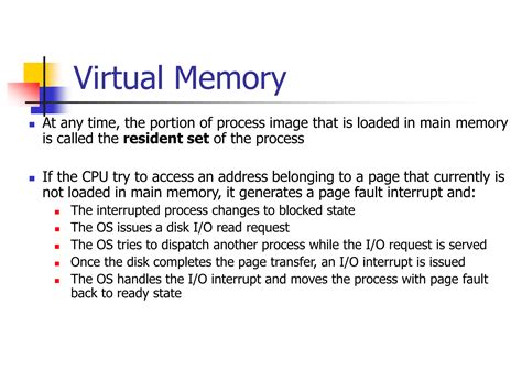 Virtual Memory Operating System Notesppt Virtual Memory Operating System Notesppt