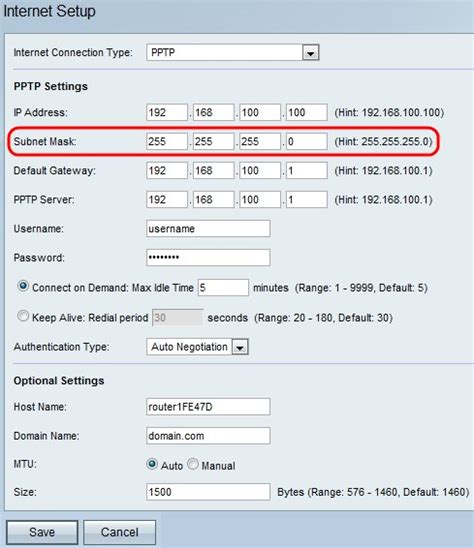 Configuring PPTP On RV W Cisco
