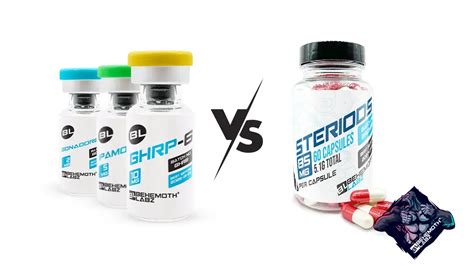 Peptides Vs Steroids Comparative Analysis