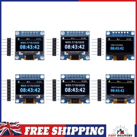 096 Inch Oled Display Module Ic Spi Interface Ssd1315 Driver Lcd Module 33v5v £515 Picclick Uk