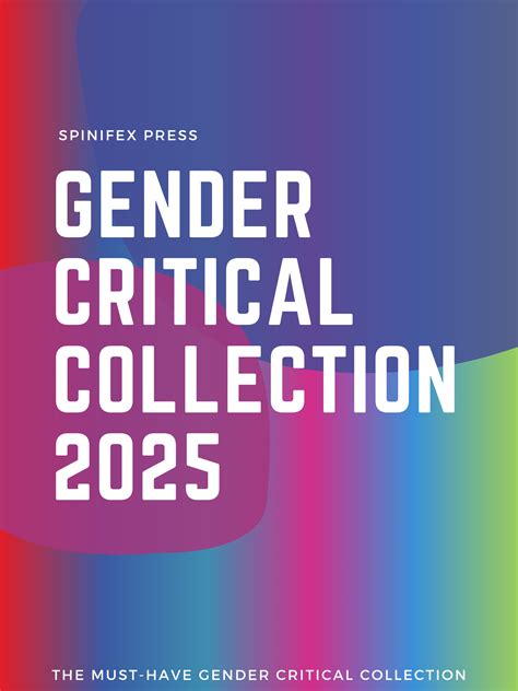 The Gender Critical Pack 2025 — Spinifex Press