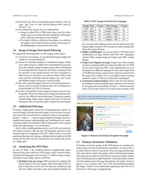 Wit Wikipedia Based Image Text Dataset For Multimodal Multilingual