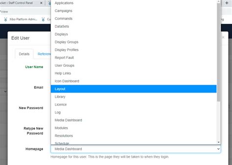 Layout On Landing Page Cms Features And Functionality Xibo Community