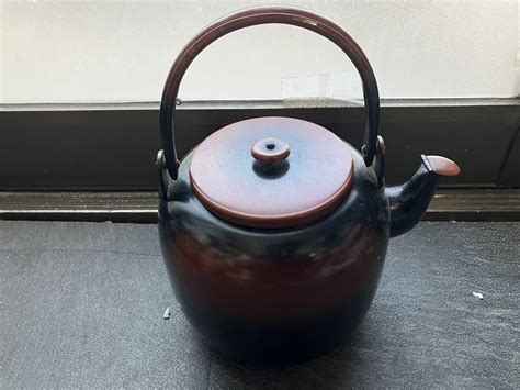 Yahoo オークション 希少 レア 水差し 茶道具 やかん 腰黒 水次 水注