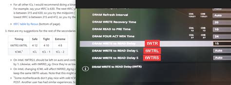 Help Understanding Bios Timings Vs Ddr4 Oc Guide Intel Platform Fpshub