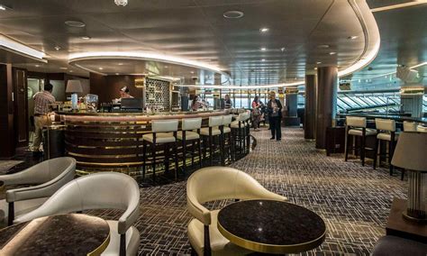 Inside The Britannia Cruise Ship Berthed At Liverpools Princes Dock