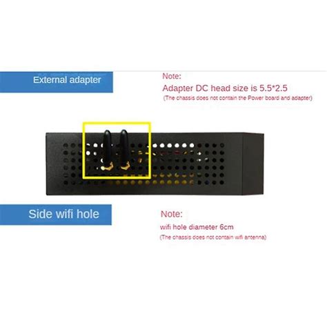 M10 Mini ITX Computer Case HTPC Host Chassis USB2 0 ITX Enclosure Industrial Control Chassis For