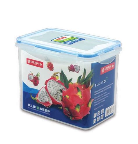 Promo Lion Star Kp 69 Klip To Keep 1303 3ltr Kotak Makan Kedap Udara