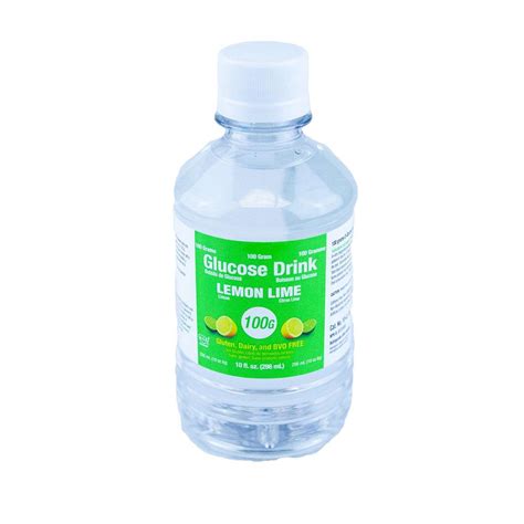 Glucose Tolerance Beverage 100 Gram Lemon Lime