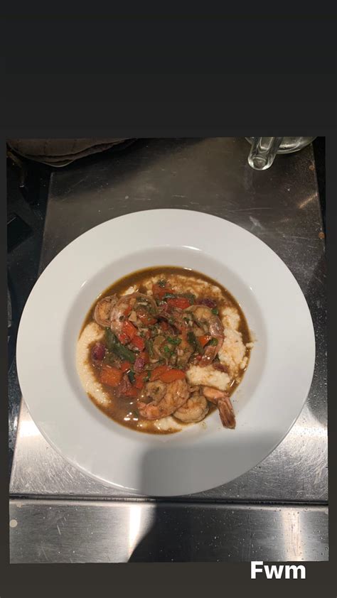 Homemade Cajun Shrimp And Cheddar Grits Rfood